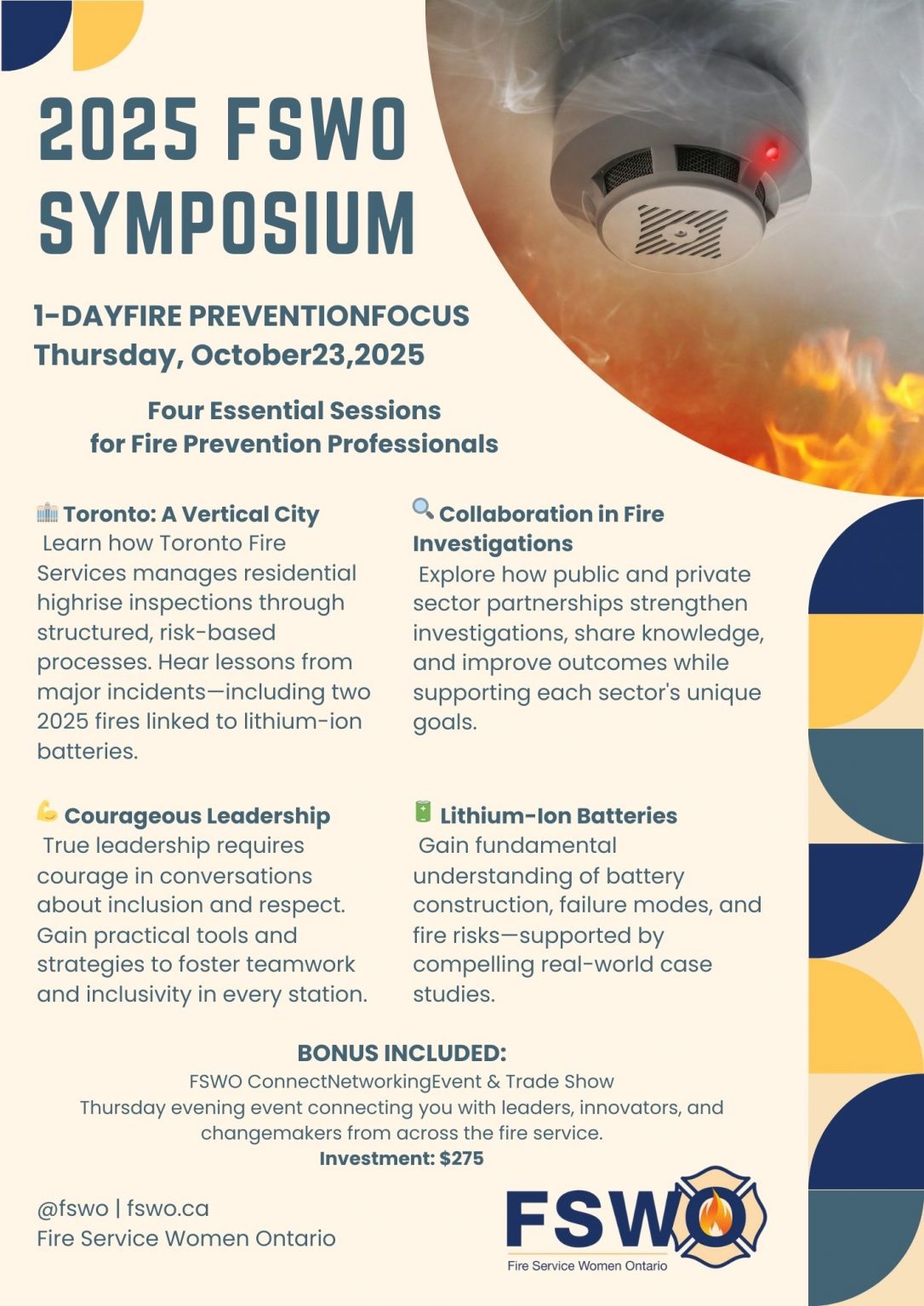 FSWO Symposium – Fire Prevention and Education Day – Ontario Municipal ...